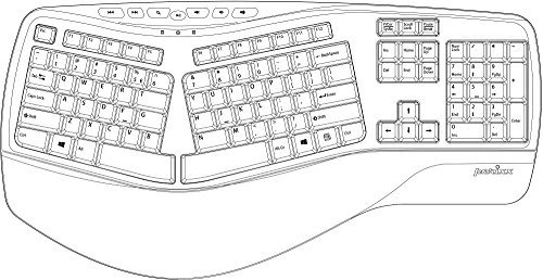 Perixx PERIBOARD-512II B Ergonomic Split Keyboard Review - Pain Free ...