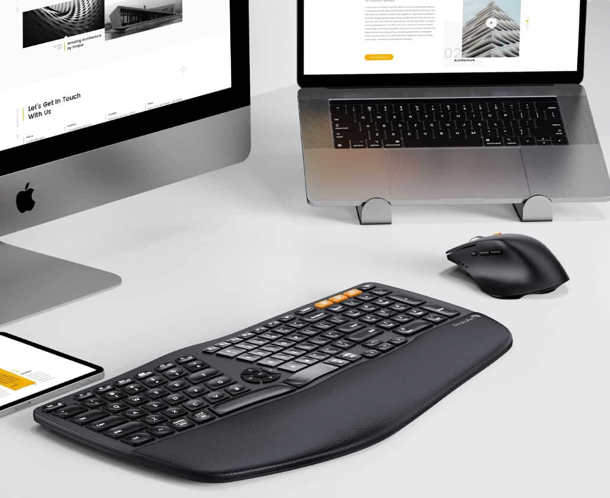 ProtoArc EKM01 Advanced Ergonomic Keyboard & Mouse Combo Review - Pain ...