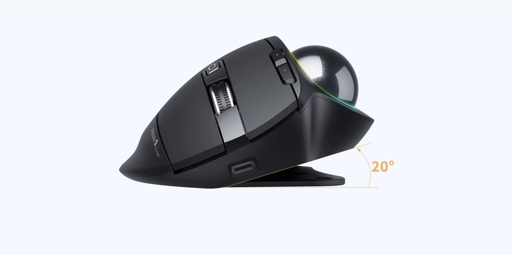 ProtoArc EM01 Advanced Wireless RGB Trackball Mouse Review - Pain Free ...