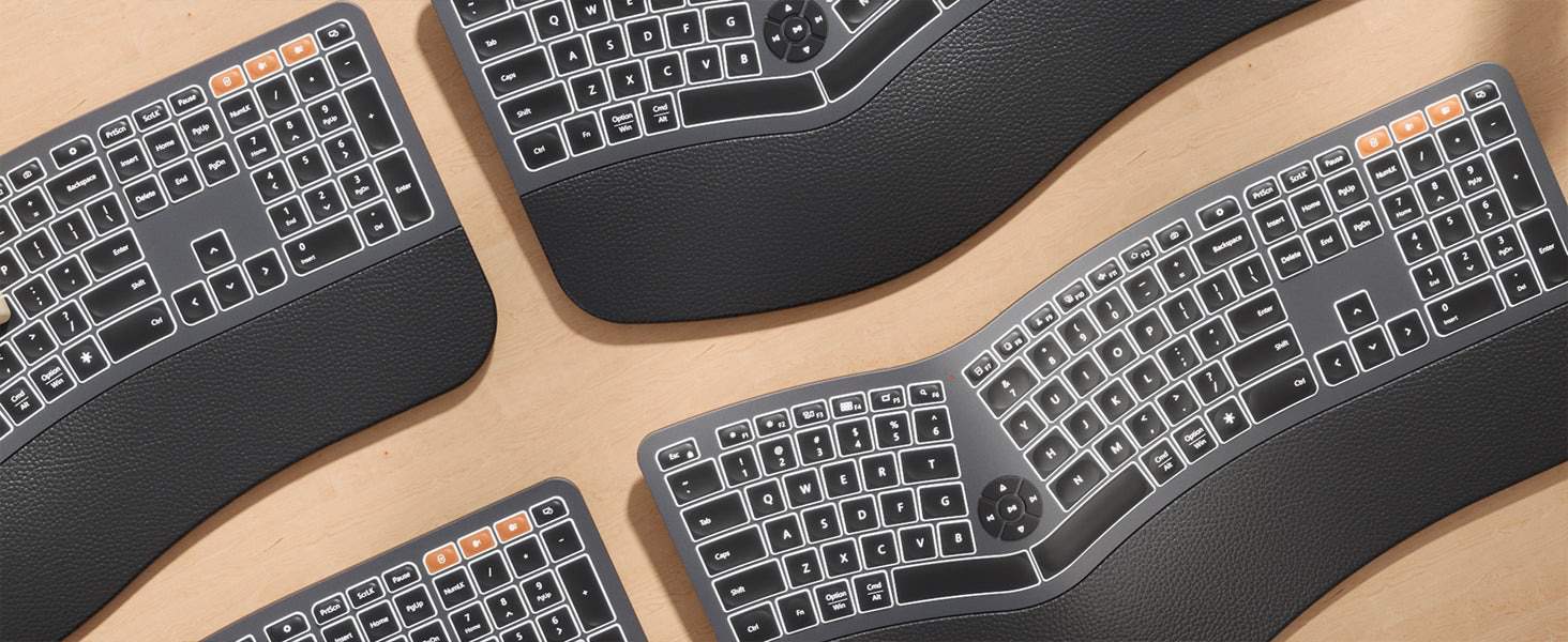 ProtoArc EK01 Plus Ergonomic Split Keyboard Review - Pain Free Working