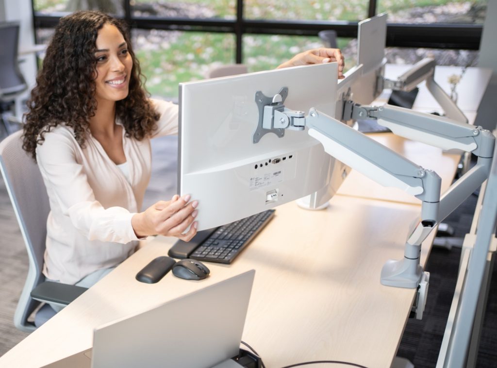 Beyond Height: Monitor Tilt and Swivel Ergonomics - Pain Free Working