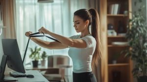 The Best Shoulder Workouts You Can Do At Your Desk - Pain Free Working